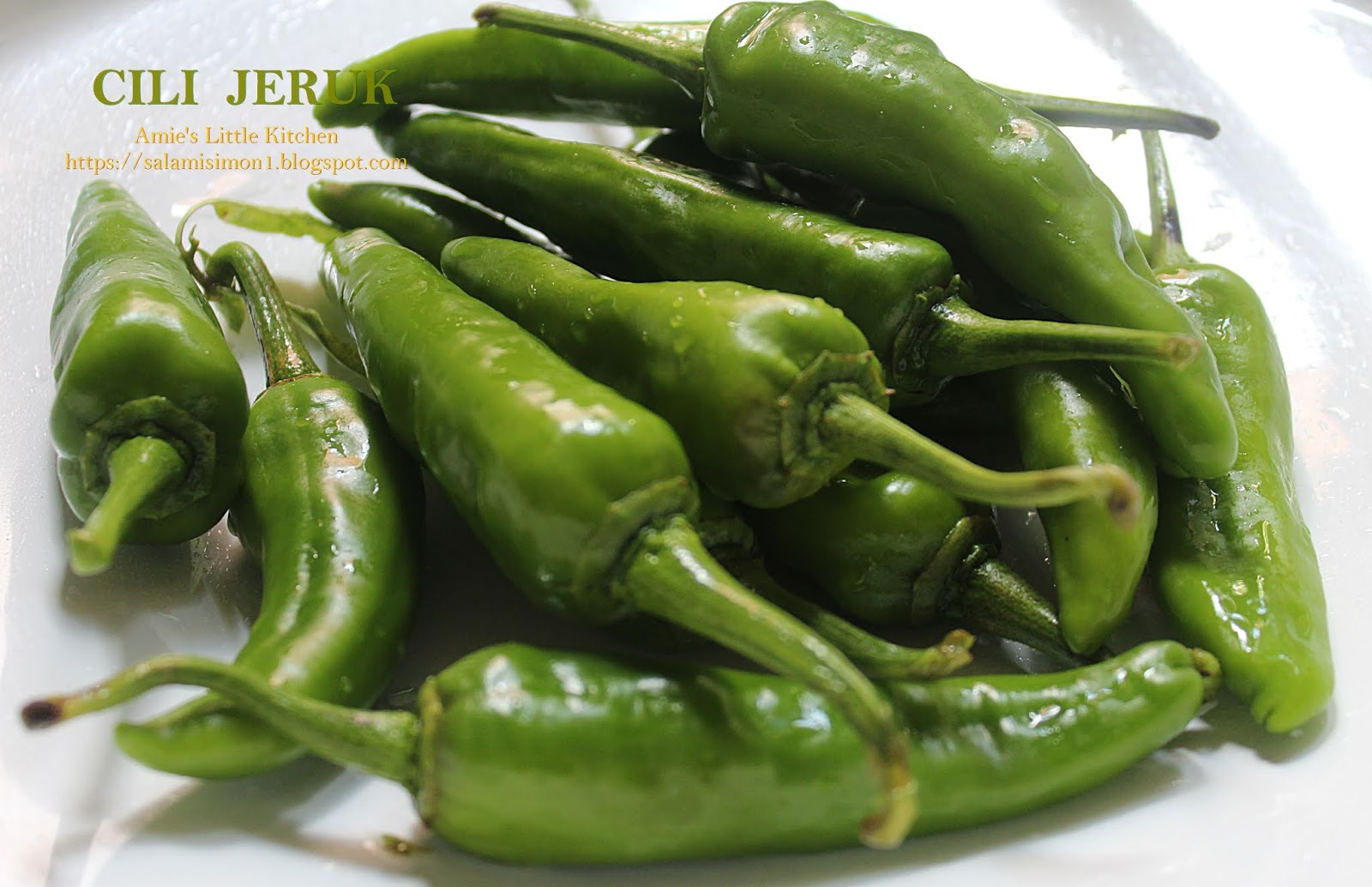 Mudahnya Membuat Cili Jeruk Rangup! - Amie's Little Kitchen