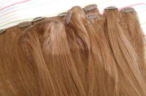 Robyn MM: Foxy Locks Remy Human Hair Extensions Sunkissed Brown #8