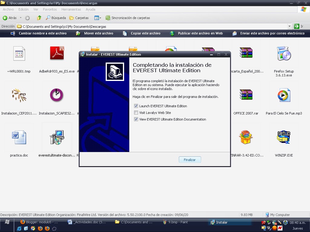 modulo5: Acerca del software Everest.