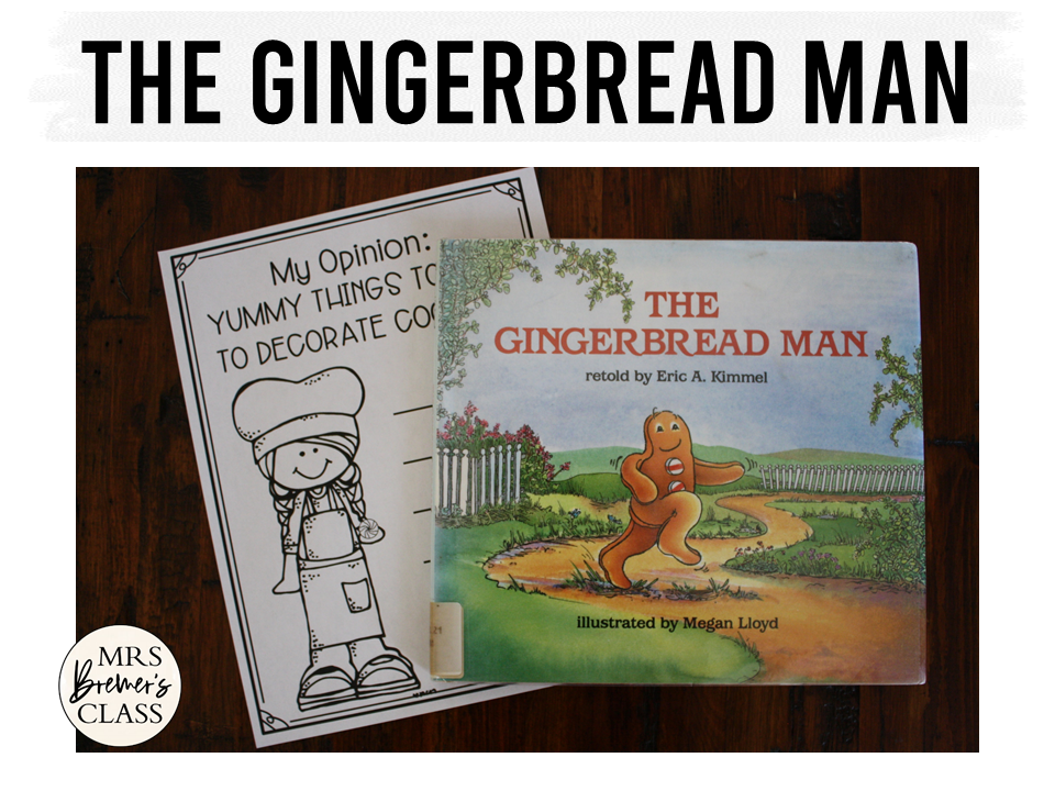 The Gingerbread Man Activities | Book Study, Class Book, and Craftivity ...
