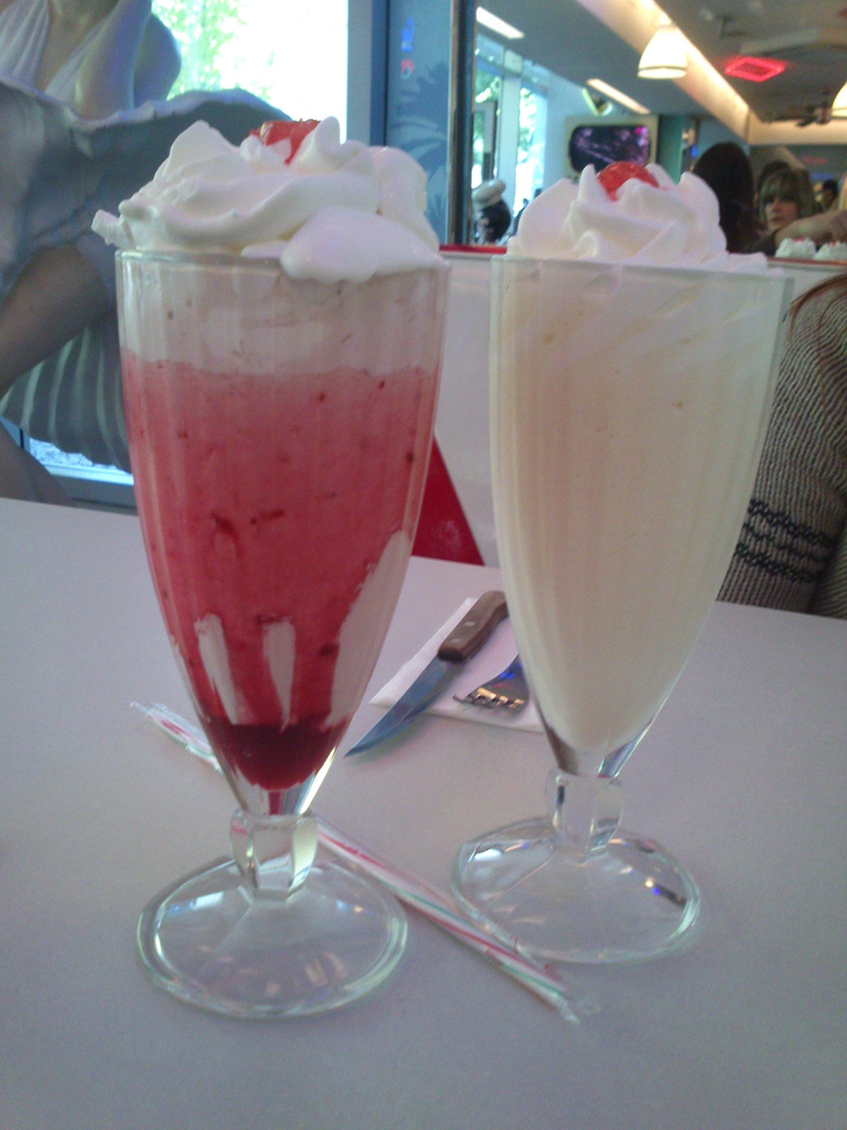 Devaneios de um Foodie: The 50's American Diner - Milkshakes