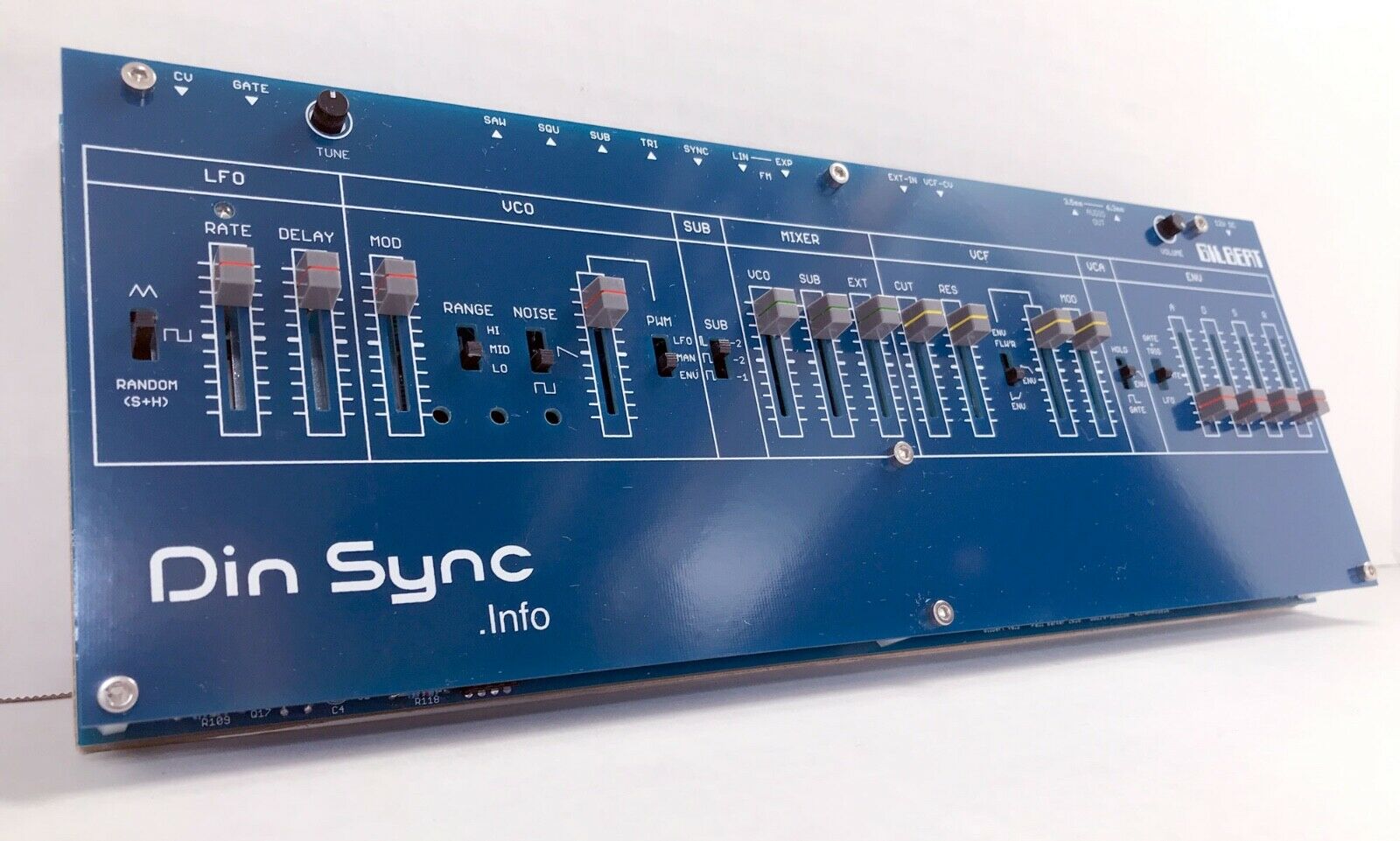 MATRIXSYNTH: Dinsync Gilbert Analog Synthesizer