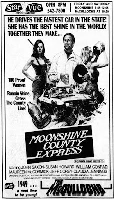 TEMPLE OF SCHLOCK: Movie Ad of the Week: MOONSHINE COUNTY EXPRESS a.k.a ...