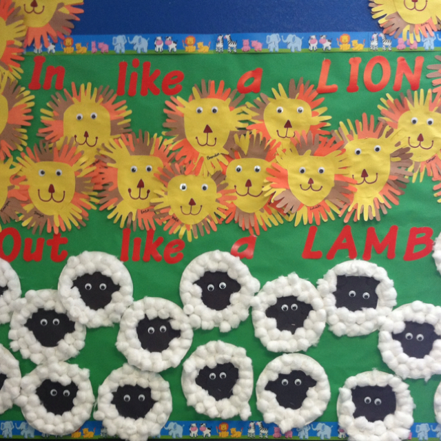 Mrs. Wheeler's First Grade Tidbits: March Comes In LIKE A LION!