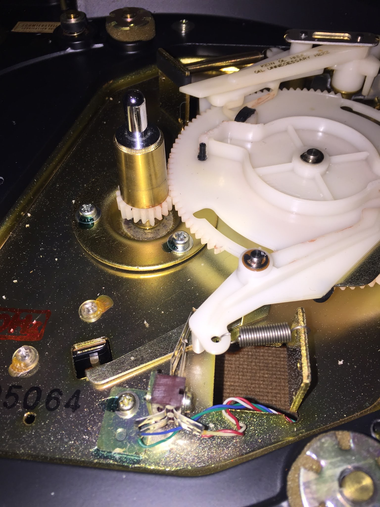 a vintage Sonab 85S / Yamaha CP-500 turntable