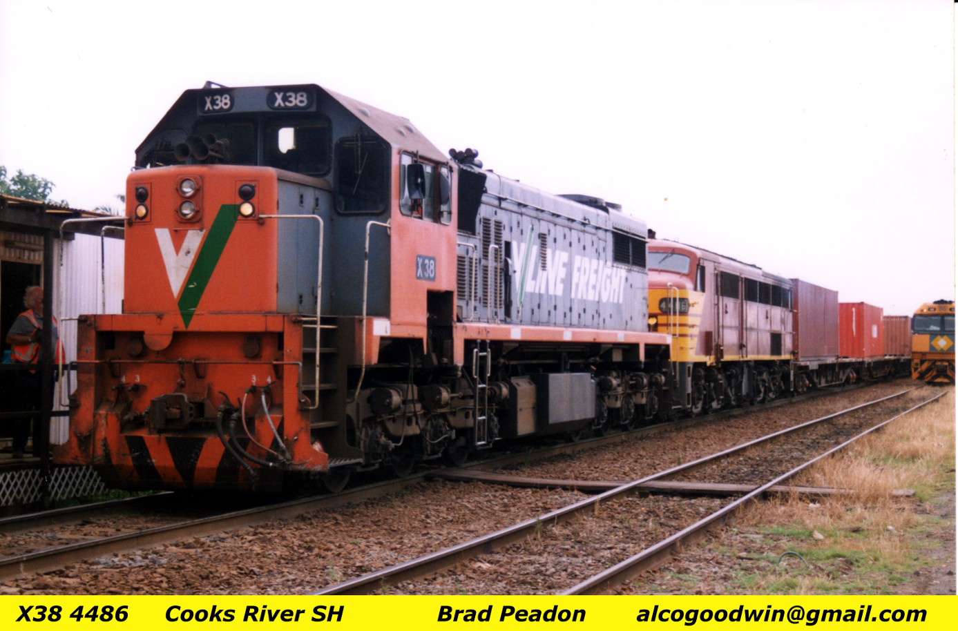 Australian Locomotive Rosters: VICTORIAN X CLASS