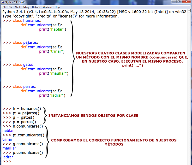 APRENDER A PROGRAMAR CON PYTHON: POLIMORFISMO Y DUCK TYPING