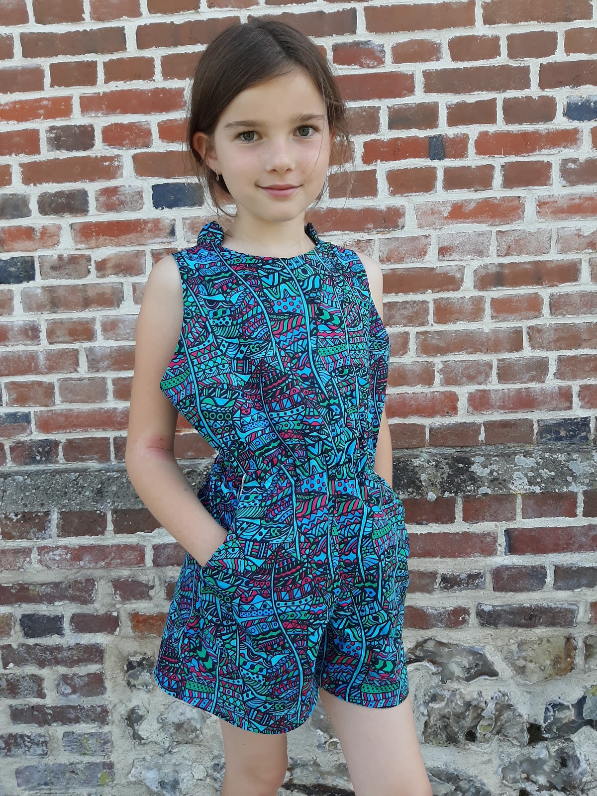 Je teste le patron de la combi-short Jade (Cactofil) ! - A Plates Coutures