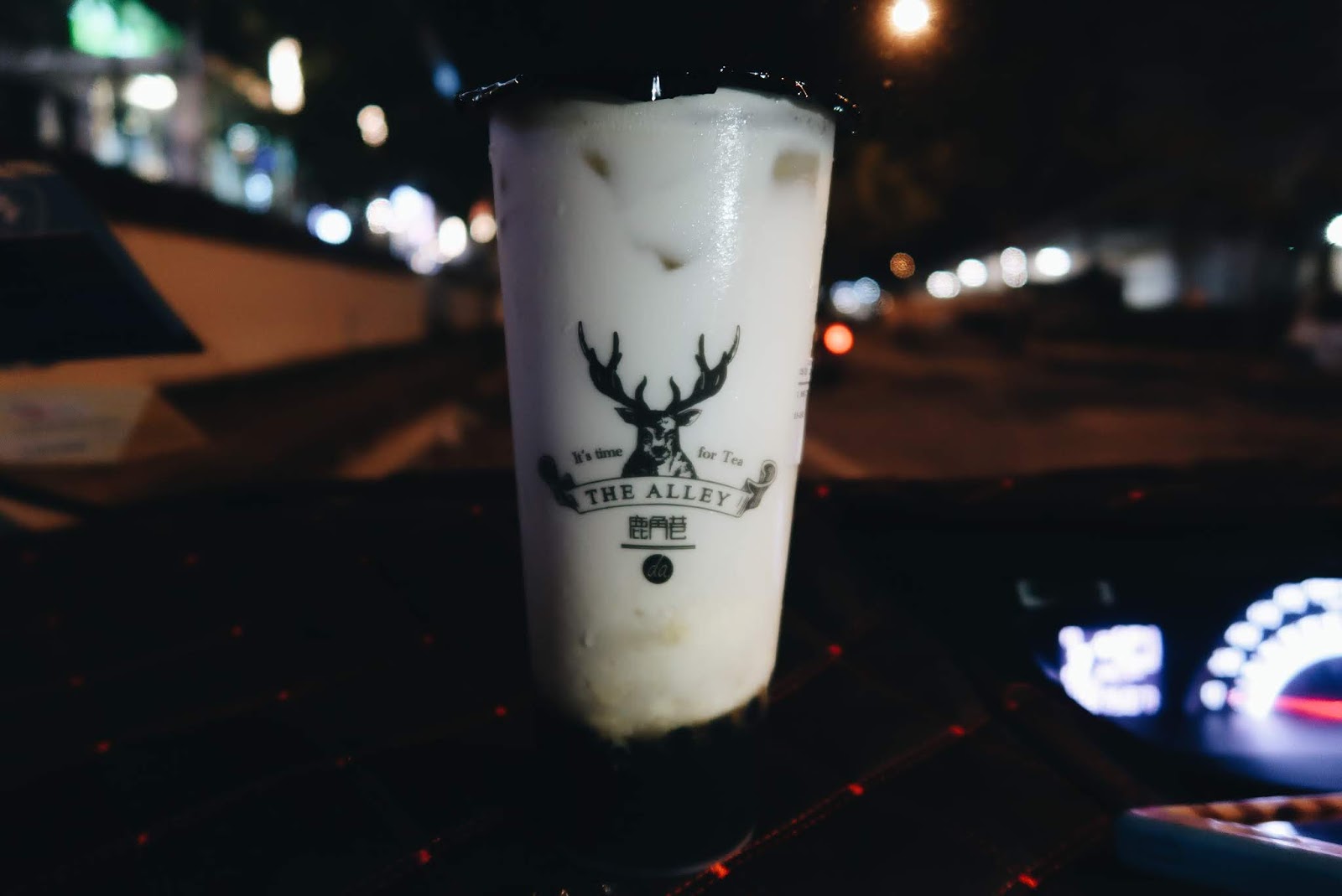 Brown Sugar Deerioca Creme Brulee Milk @ The Alley, Bandar Bukit Tinggi