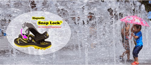 Oma Loves U!: Easy Magnetic Snap Lock Closure Kids Water Sandals # ...
