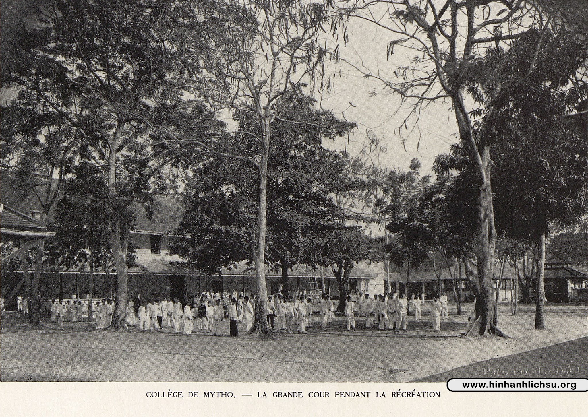 Trường học xưa thời Pháp thuộc ở Nam Kỳ - Hình Ảnh Lịch Sử - Bộ sưu tập ...