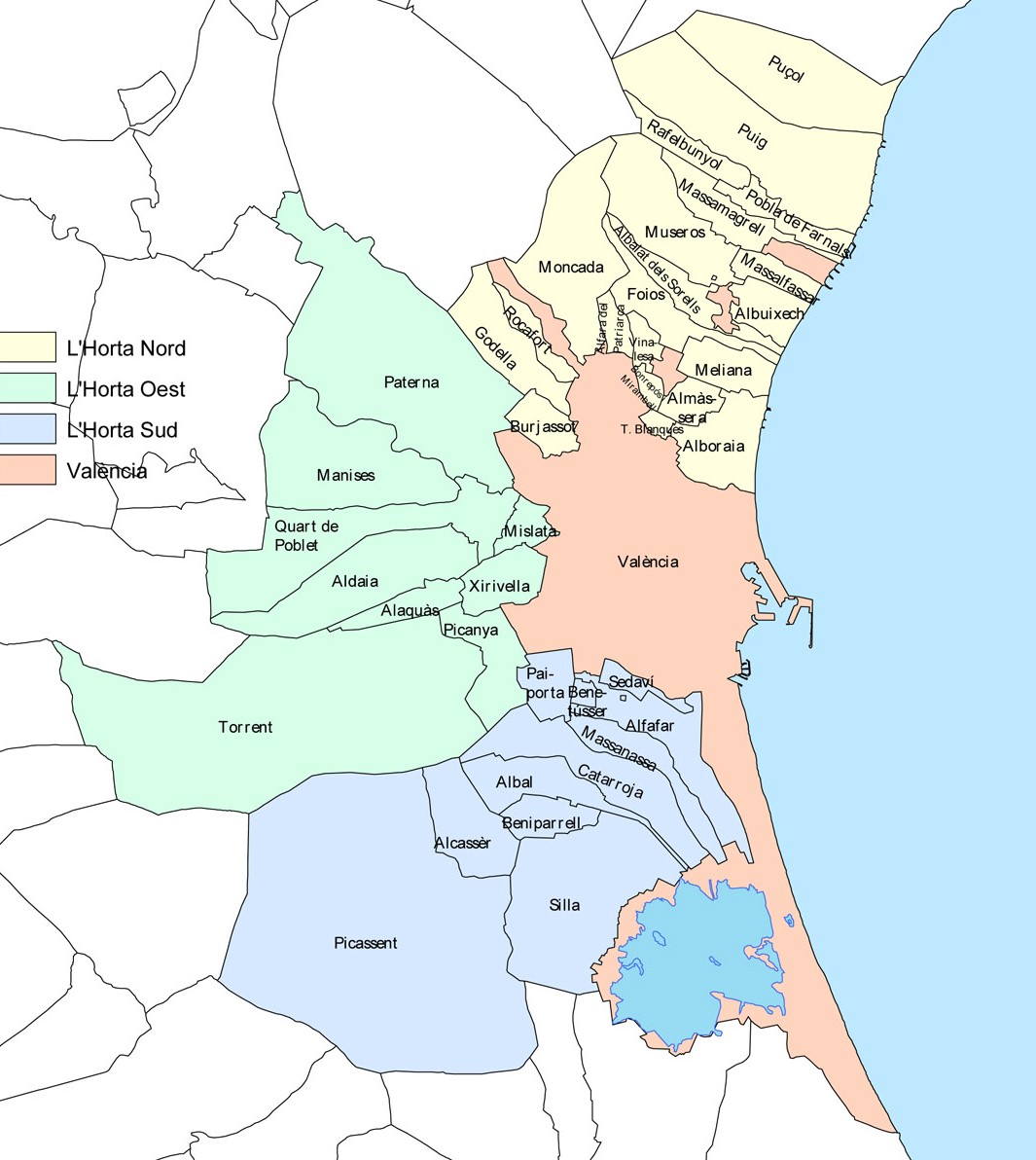 VALENCIA EN BLANCO Y NEGRO: VALENCIA, SU TÉRMINO MUNICIPAL