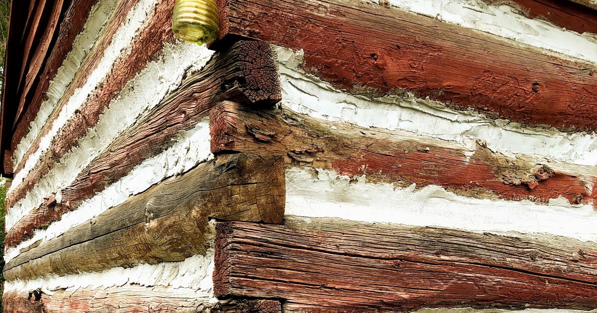 Walking Arizona: Log Cabin - Split Log Construction