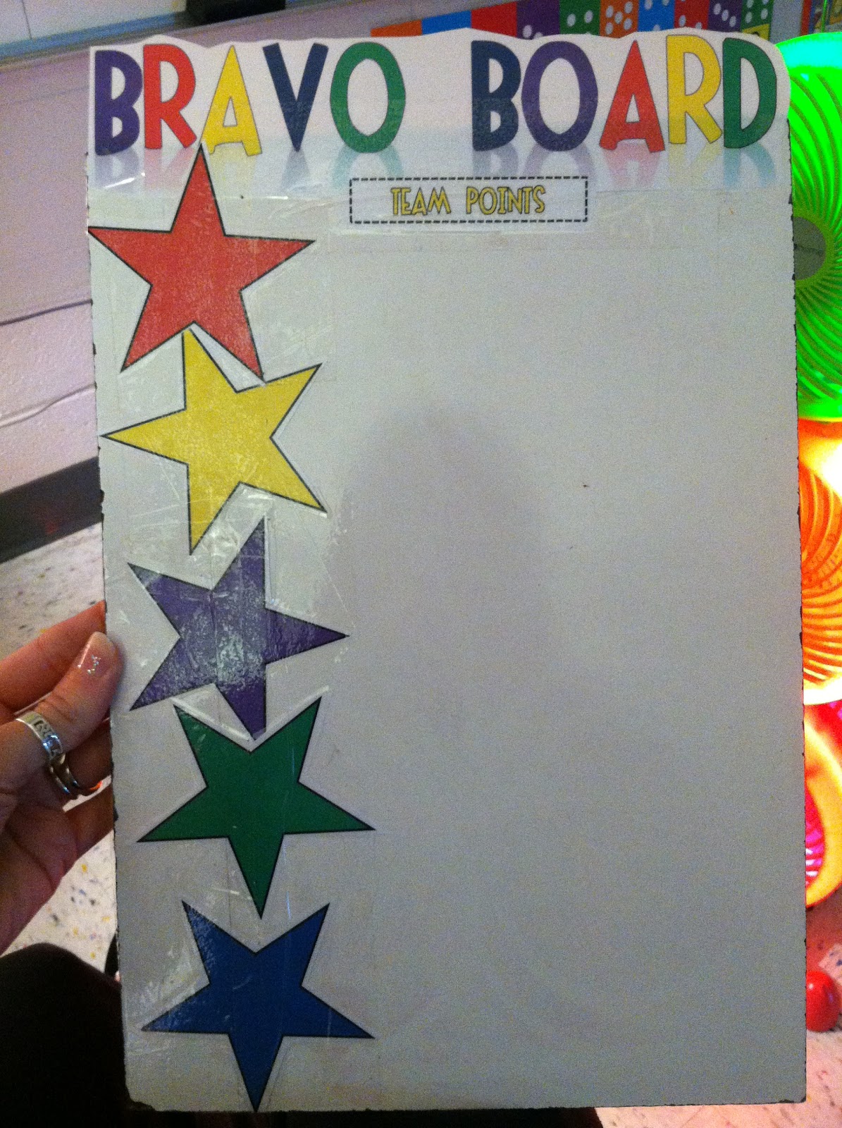 Mrs. Nida's fabulous firsties: Bravo Board!