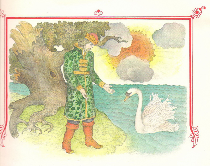 Garaż ilustracji książkowych: Bajki - Aleksander Puszkin - Stanisław ...