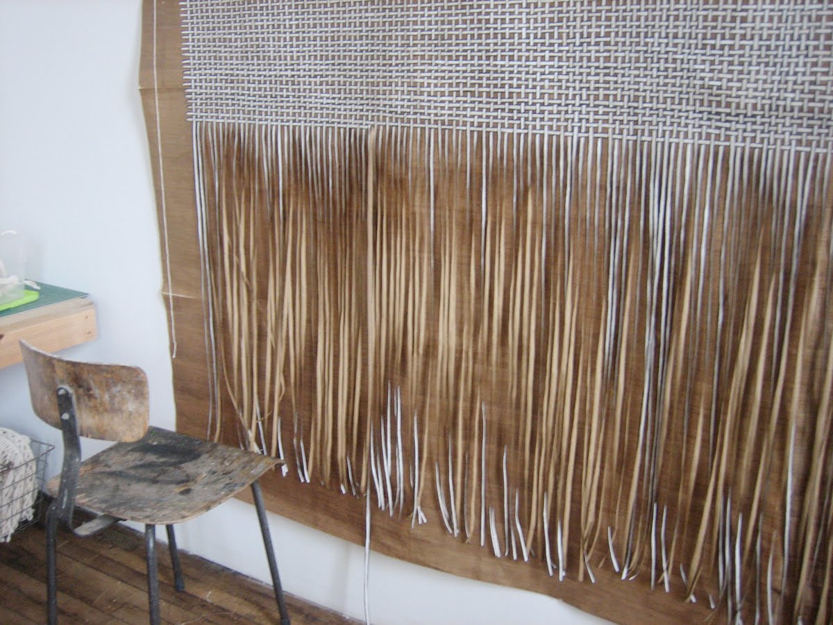 s o m e t h i n g : n o t h i n g: weaving collage