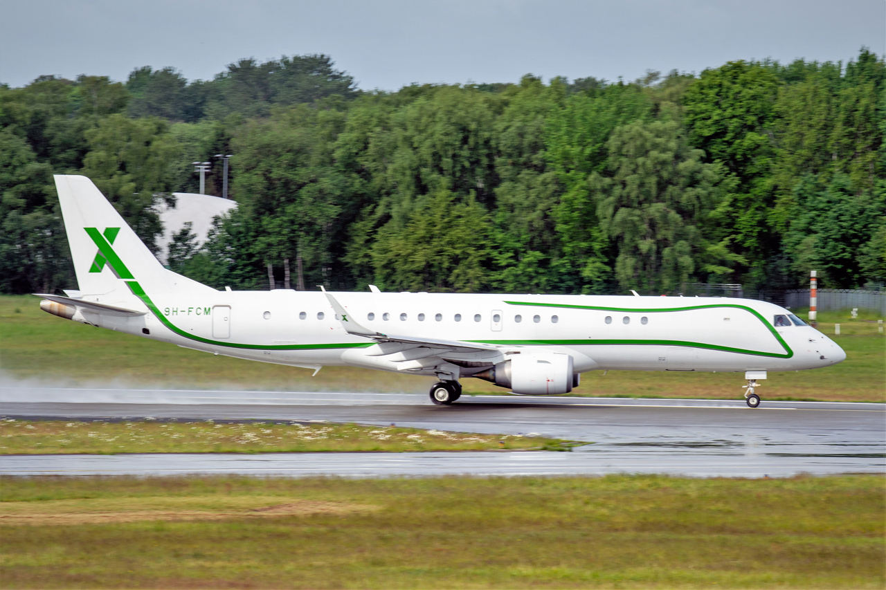 GB Special: ERJ-190-100 ECJ, Air X Charter, 9H-FCM