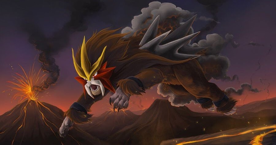 Pokemon Entei Wallpaper