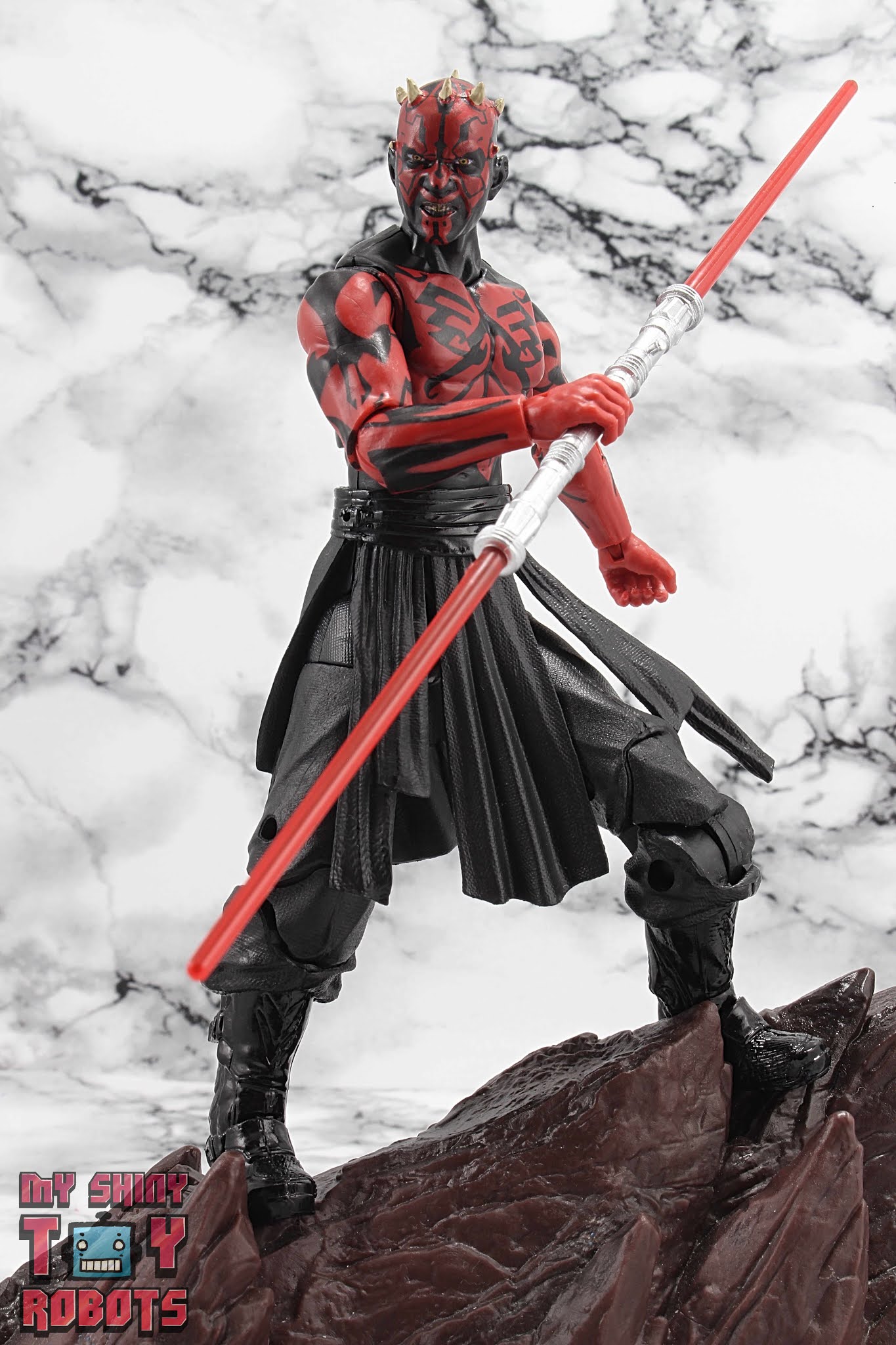 My Shiny Toy Robots: Toybox REVIEW: Black Series Darth Maul (Sith ...