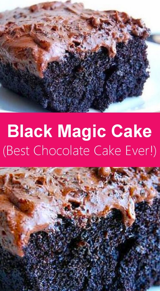 Black Magic Cake (Best Chocolate Cake Ever!) - No Bake Today
