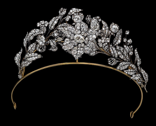 Royal Watcher Poland : Tydzień z tiarą - Diamond Floral Tiara.
