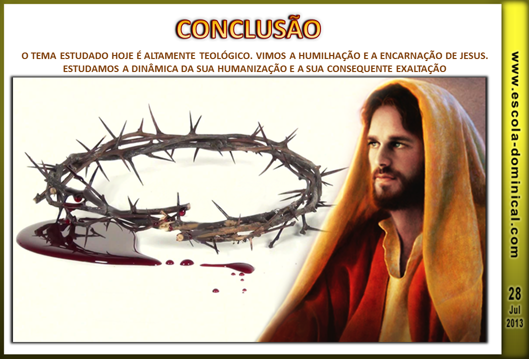 VÍDEOS E SLIDES - LIÇÃO 4 – JESUS, O MODELO IDEAL DE HUMILDADE ...