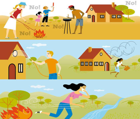 ELIGE NO FUMAR: ¿Cómo prevenir un incendio forestal?