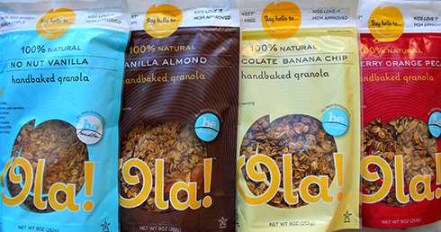 Gluten Free Blondie: Giveaway: Ola! Gluten Free Granola Sampler Tote