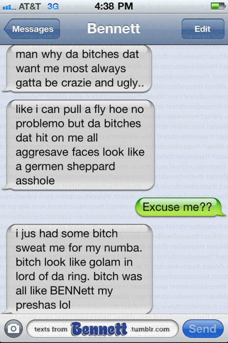 The Real Pretty: Texts From Bennet