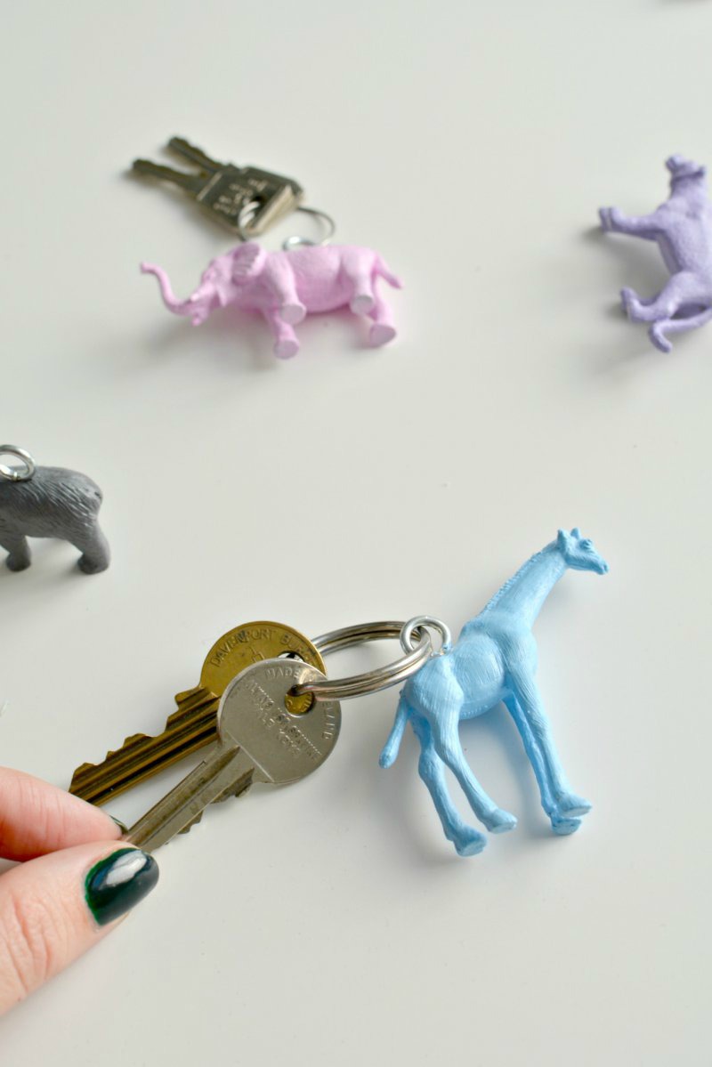 diy | animal keyrings — Caroline Burke | Burkatron