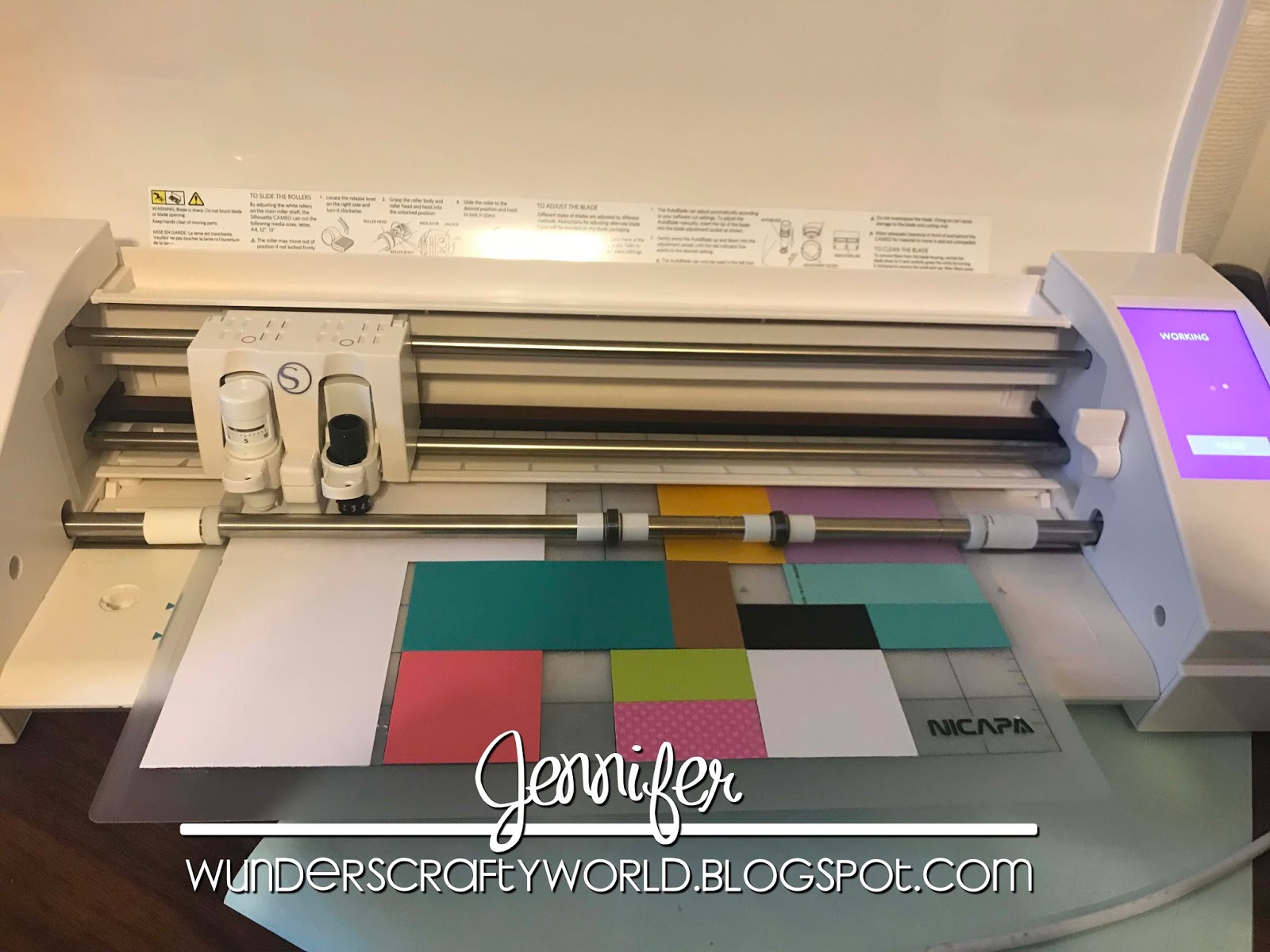 Wunder's Crafty World: Happy Birthday Decoder Card