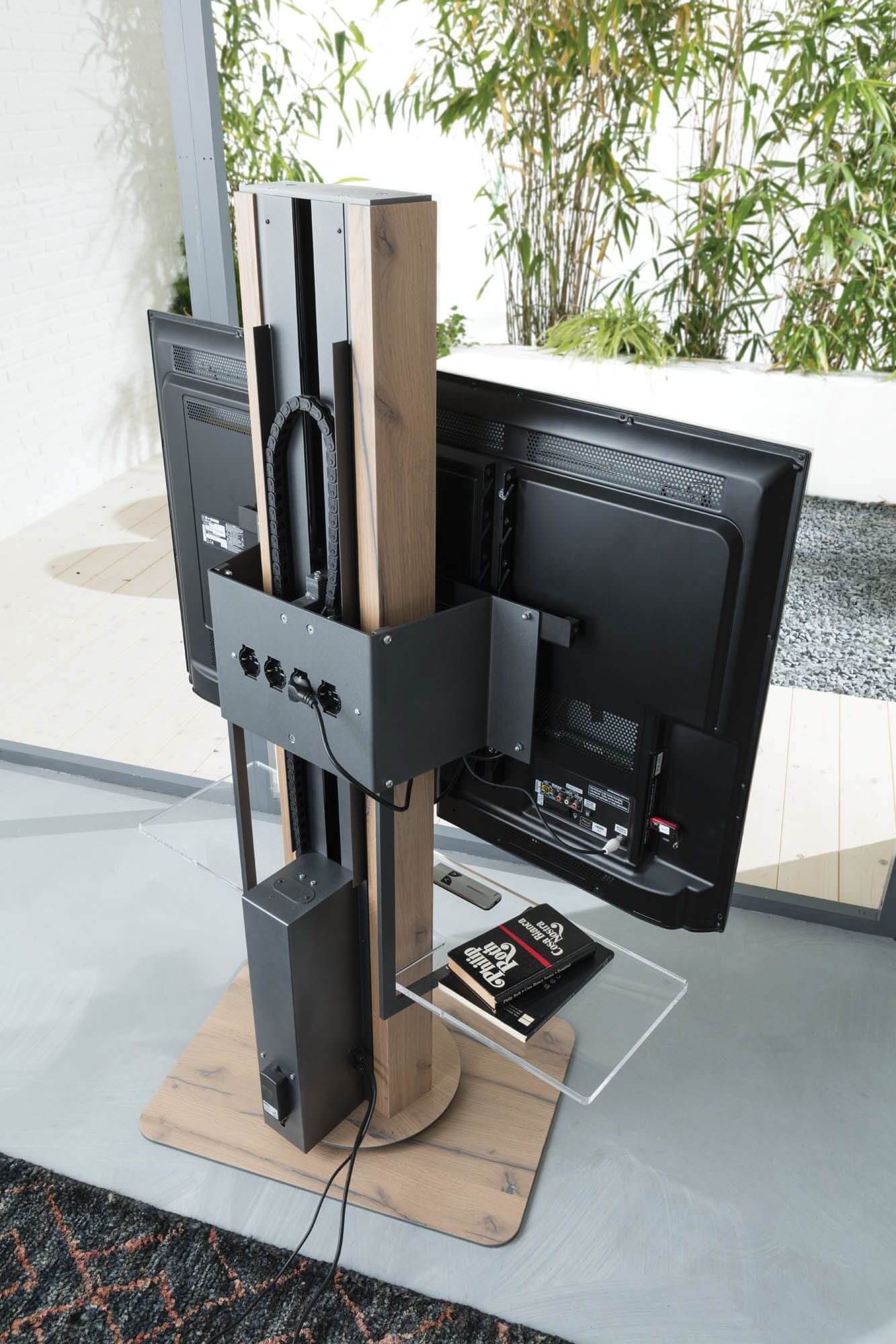 Conception de meuble tv rotatif élégantes que vous allez adorer - Un ...