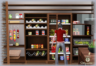 My Sims 3 Blog: Form & Function Kitchen, Pantry and Clutter Set by ...