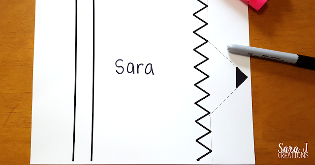 Pencil Bulletin Board | Sara J Creations