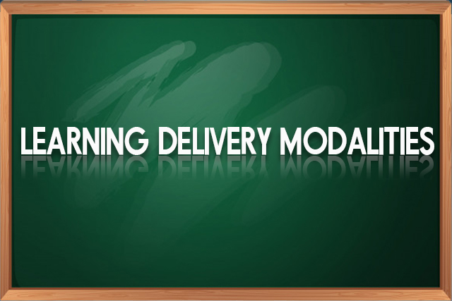 LEARNING DELIVERY MODALITIES 1 FOR DIVISION AND SCHOOL LEADERS: A ...