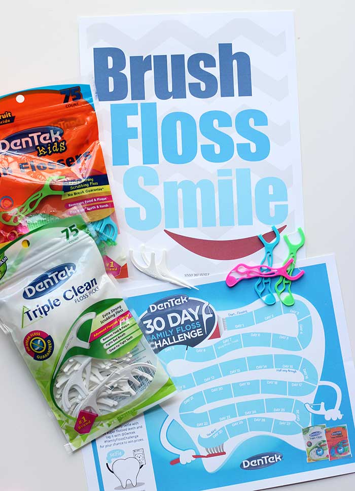 An Easy Way to Encourage Your Family to Floss with Free Printables ...