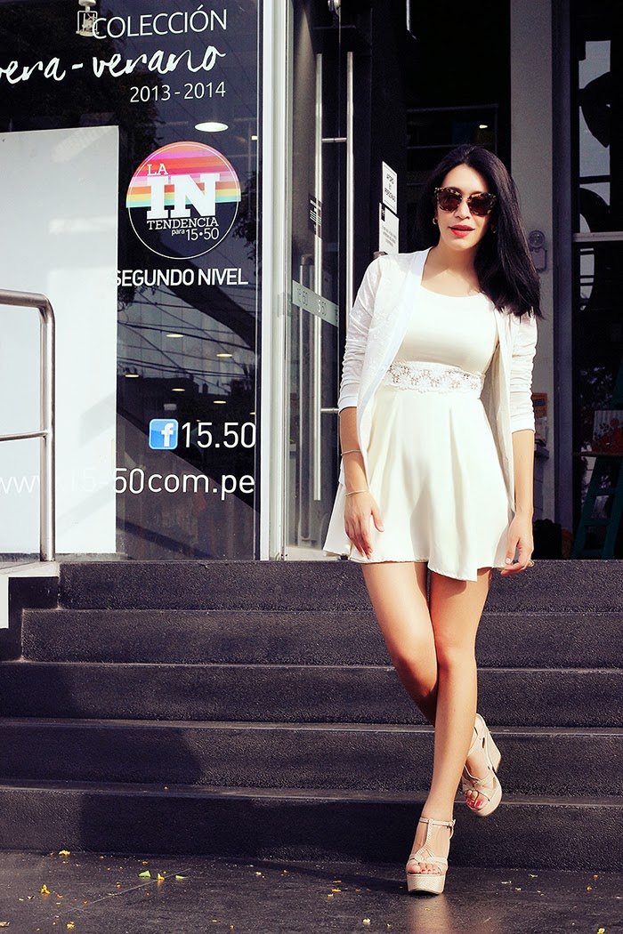 estilozas: Mis looks: Blanco²