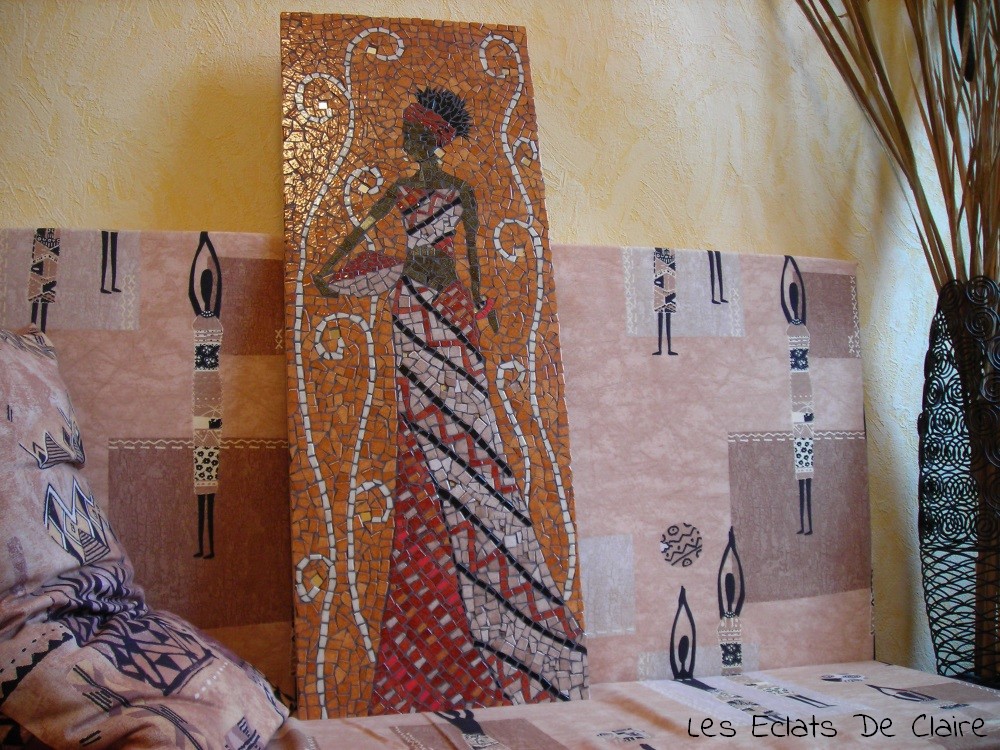 Claire dans tous ses éclats... : Une africaine en mosaïque