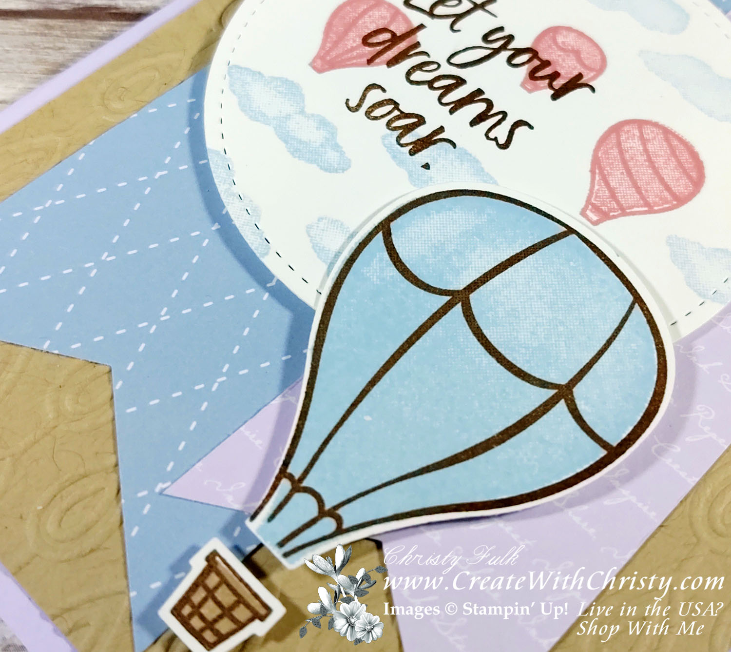 Let Your Dreams Soar Card [Create With Christy]