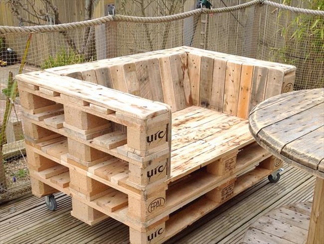 50+ DIY Pallet Chairs Ideas That Can Improve Your New Home - Pallets ...