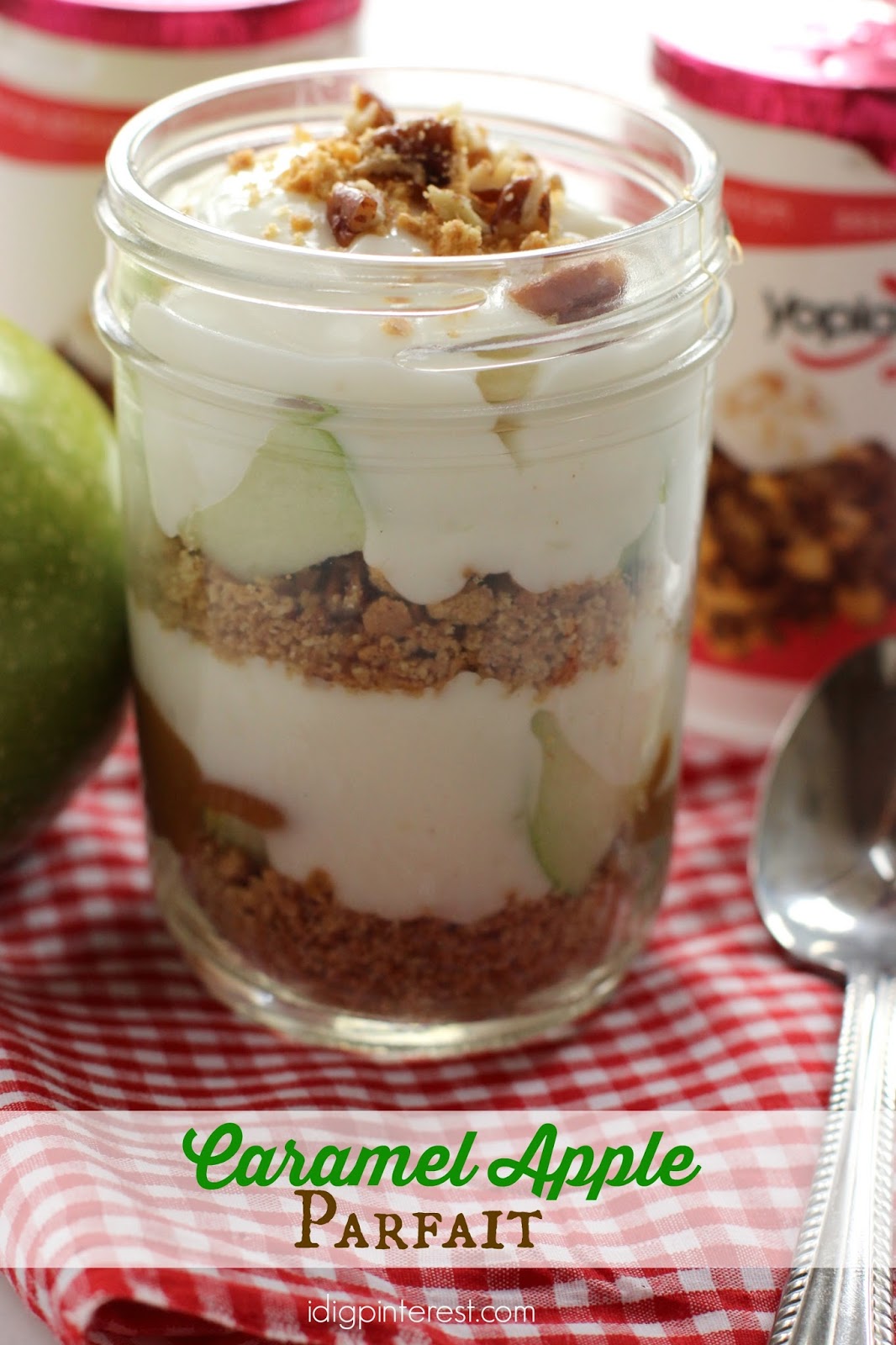 Caramel Apple Parfait - I Dig Pinterest