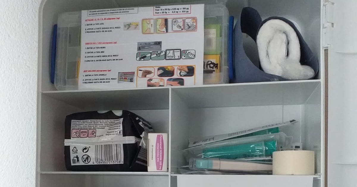 BOTIQUÍN ESCOLAR Y PROTOCOLOS MANEJO DE FÁRMACOS