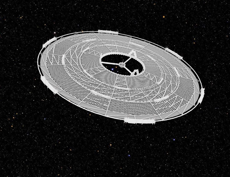 Space Architecture: Solar Reflector Composition
