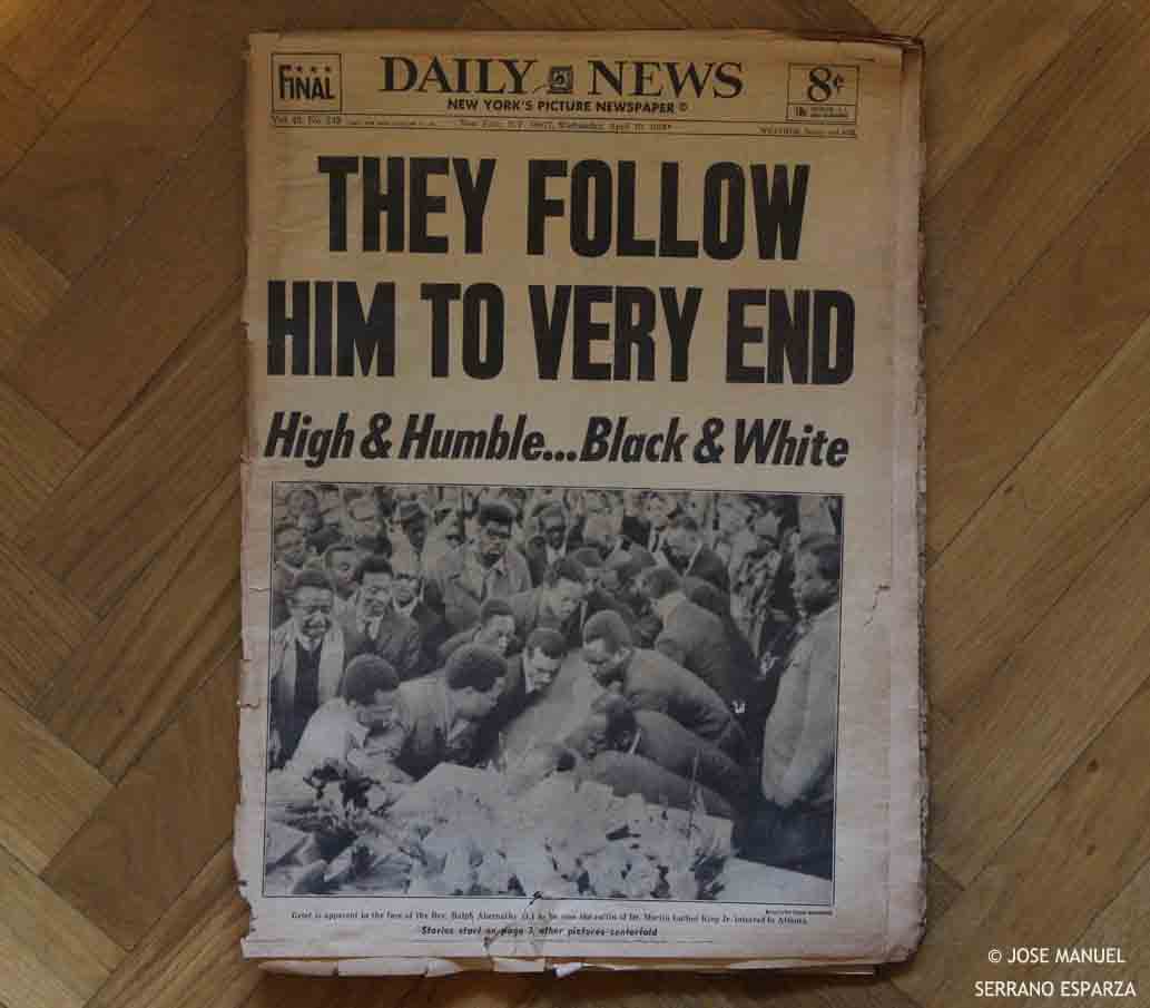 elrectanguloenlamano: MARTIN LUTHER KING FUNERAL APRIL 9, 1968: LISL ...