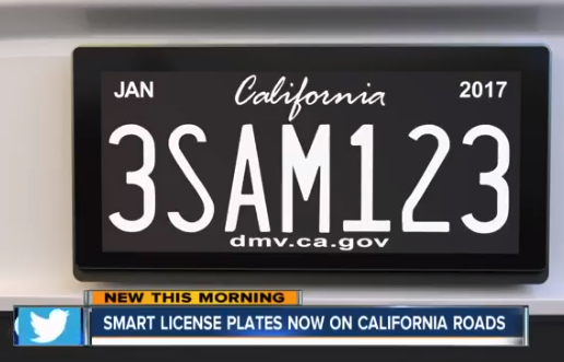 Chesbro on Security: California's New E-Ink License Plates (with built ...
