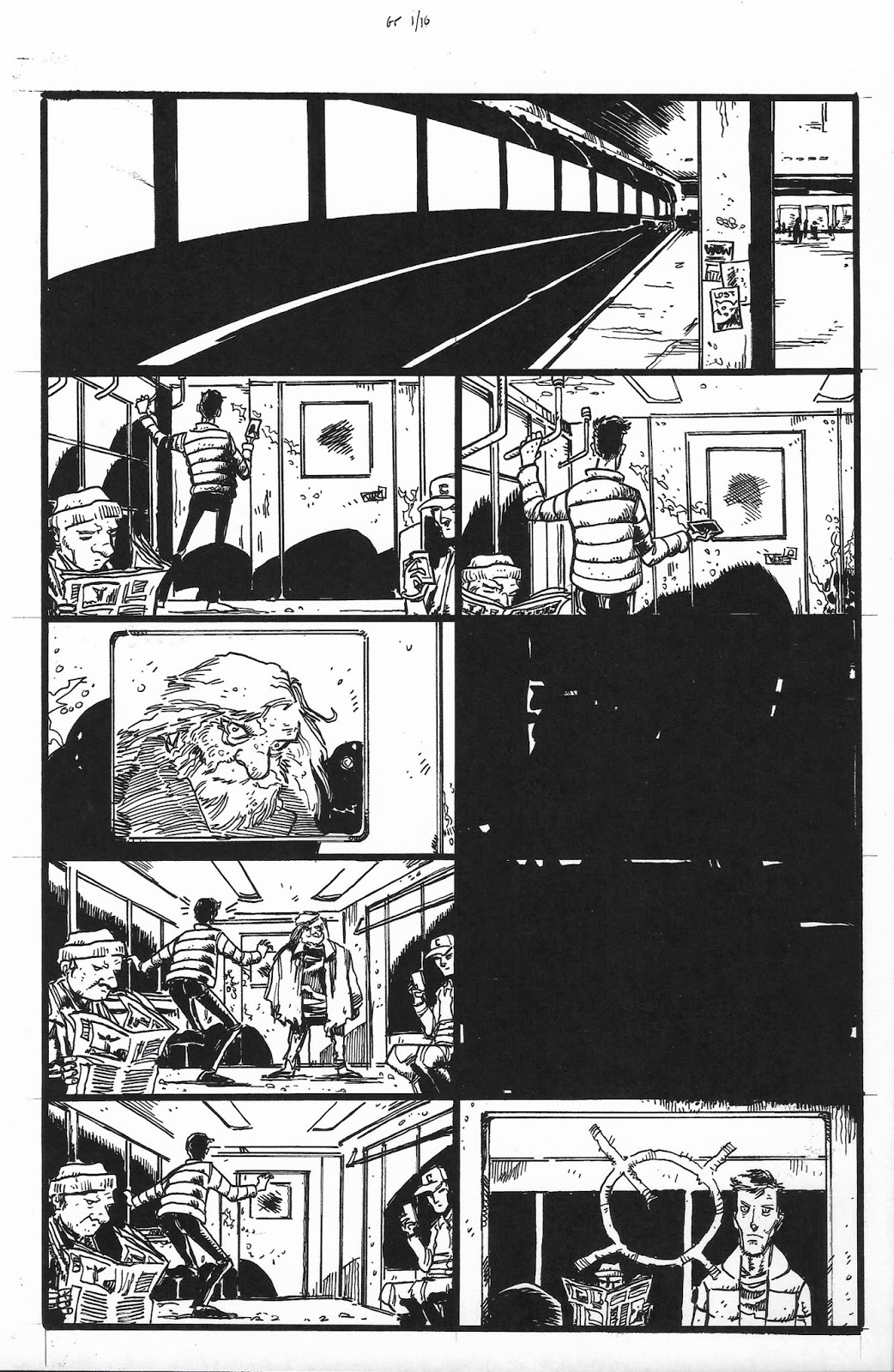 LauerOutage the official blog of Dan Lauer: some pages from Ghost Thief #1