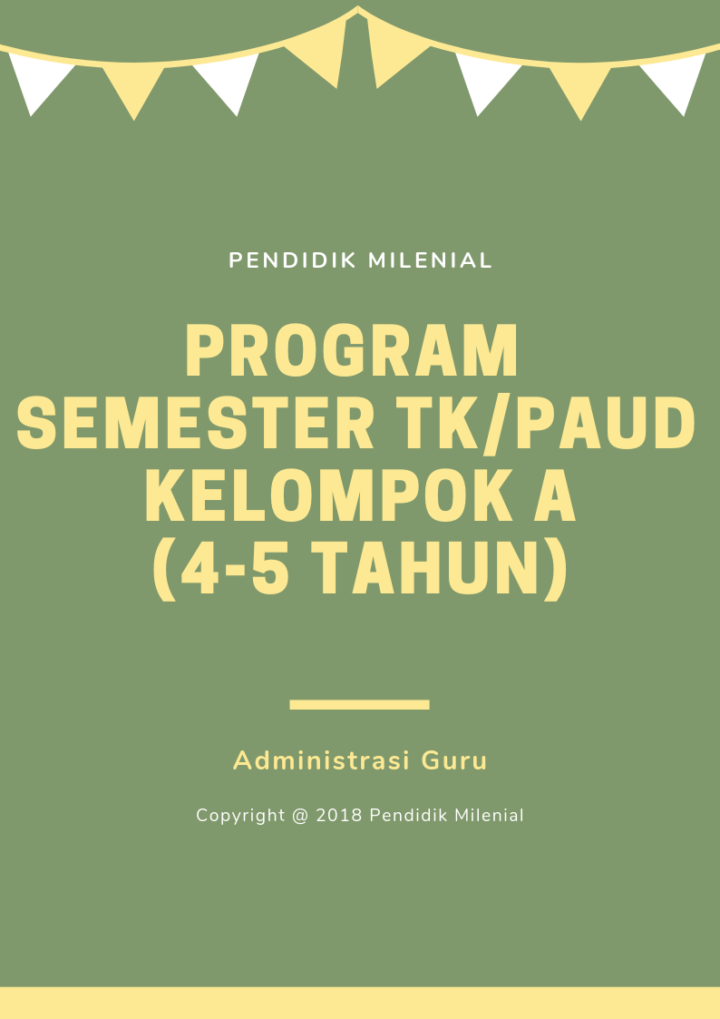 PROSEM (Program Semester) TK/PAUD Kelompok A