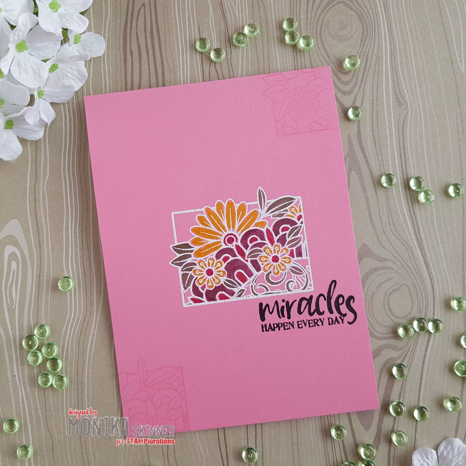 STAMPlorations™ Blog: {Spotlight Project} Monika Adds A Little Shimmer