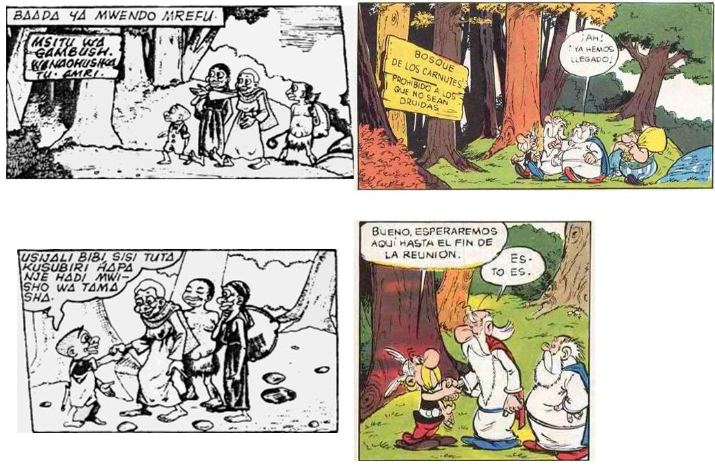 Bwana Paco, Hakuna Matata: ¿Asterix en swahili?