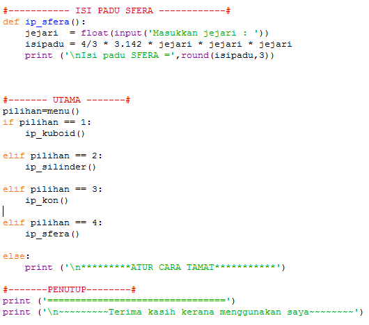 SAINS KOMPUTER & ASAS SAINS KOMPUTER: ASK T3 : PYTHON : FUNGSI DAN PROSEDUR
